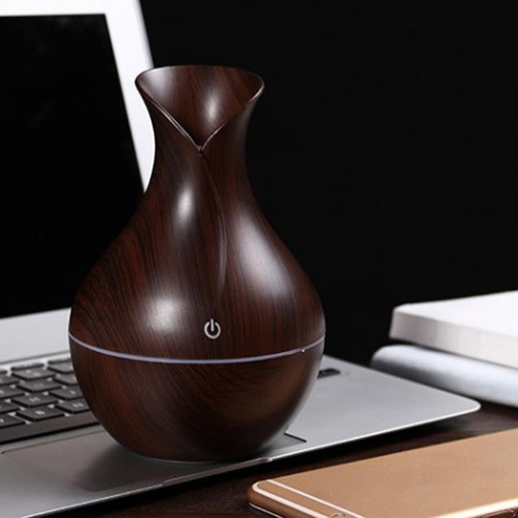 'Acorn' Ultrasonic Wood Grain Vase Air Humidifier – Artes Designs